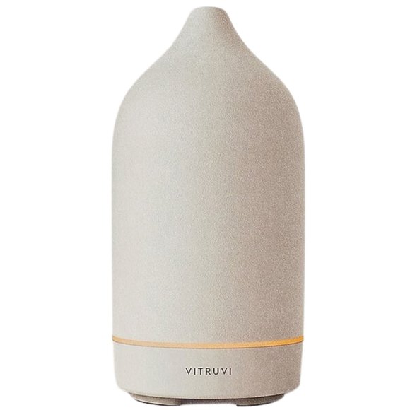 Vitruvi | Accents | Vitruvi White Stone Diffuser New In Box | Poshmark
